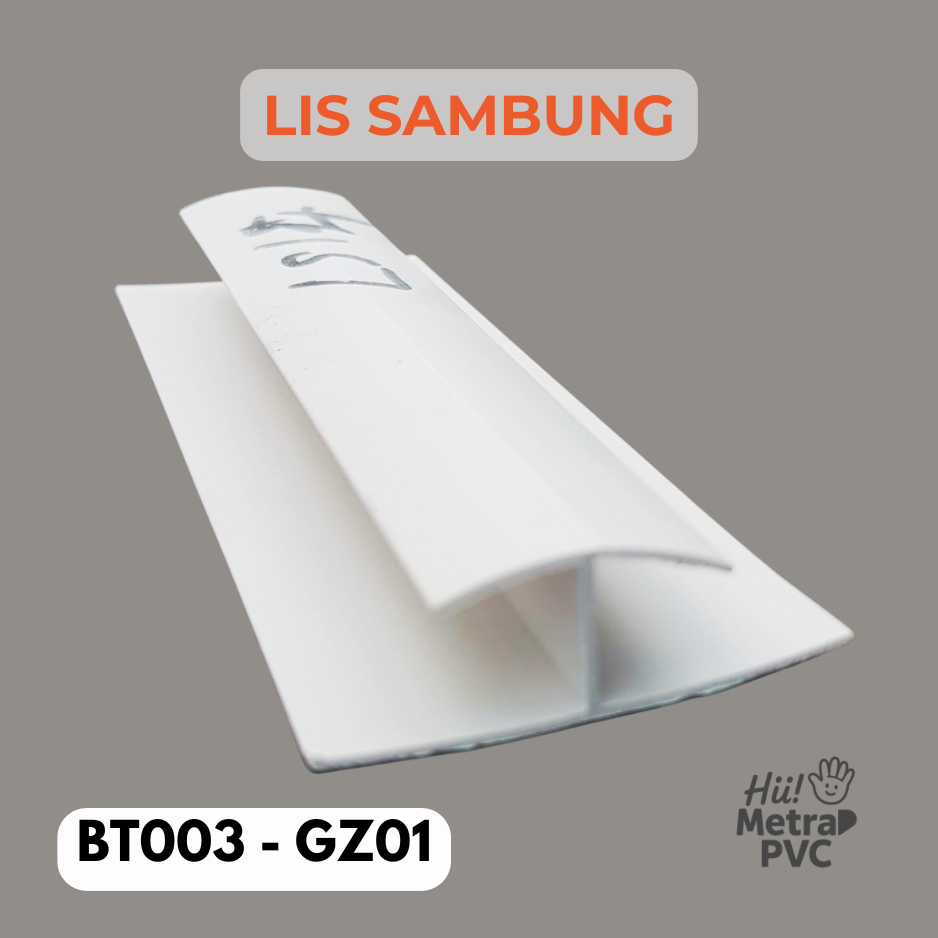 Lis Sambung Drop Tutup - MetraPVC Lombok – Plafon PVC, Wallpanel ...