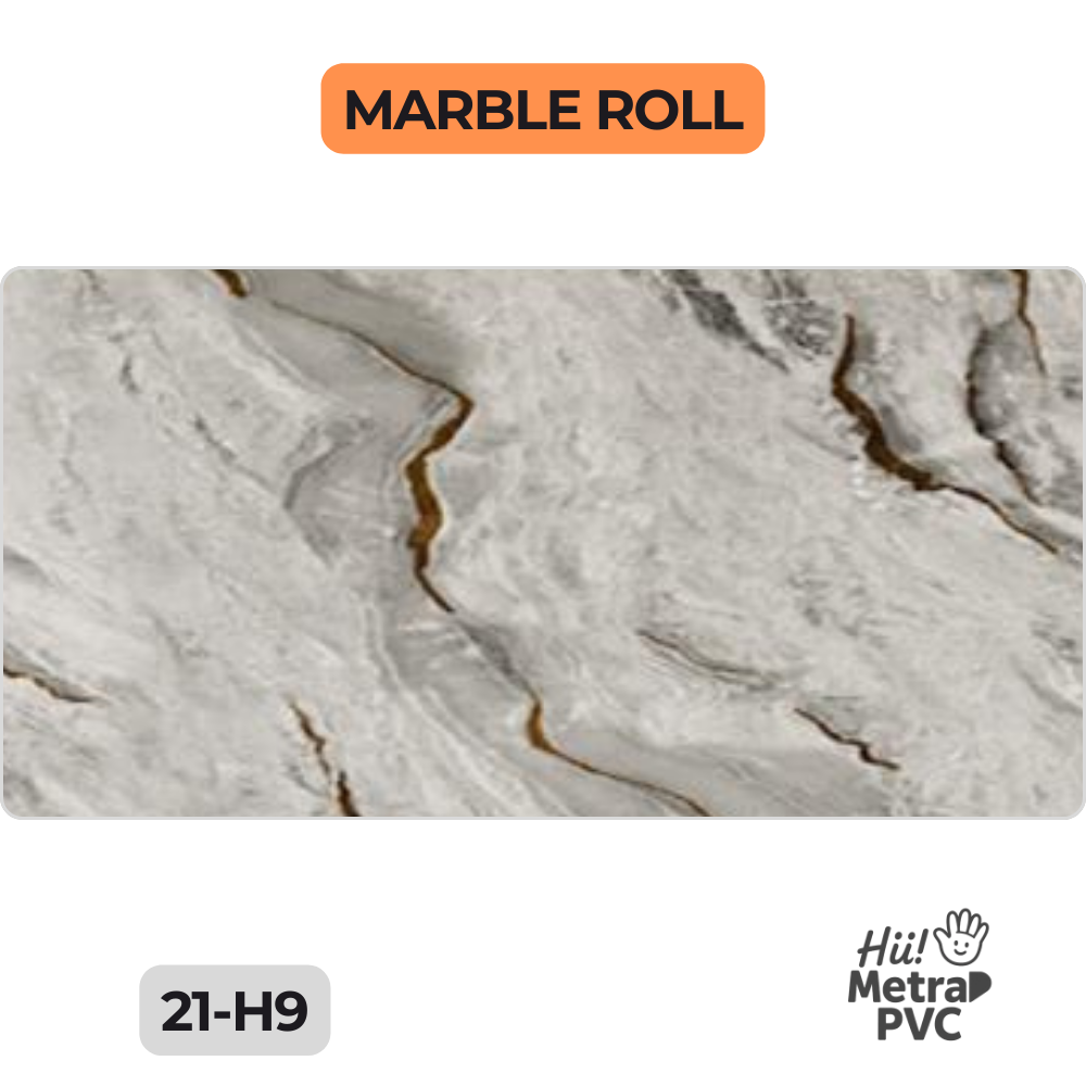 Marble Roll - MetraPVC Lombok – Plafon PVC, Wallpanel, Lantai Vinyl di NTB