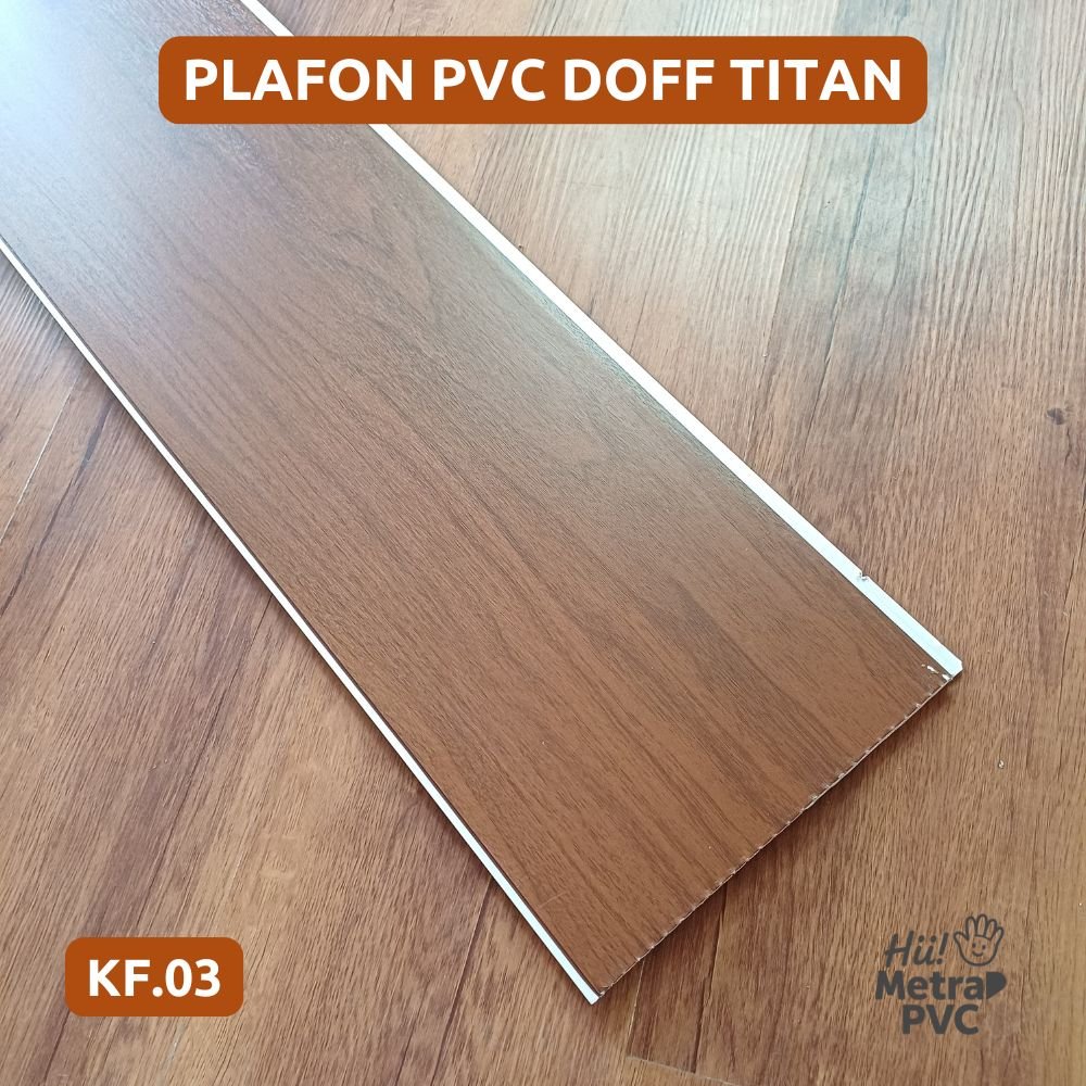 Plafon PVC Doff Titan - MetraPVC Lombok – Plafon PVC, Wallpanel, Lantai ...