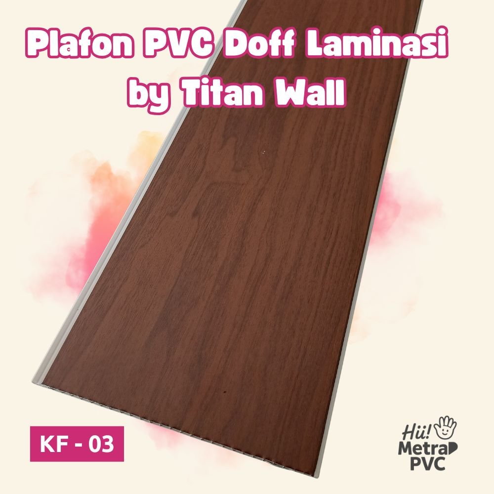 Plafon PVC Doff Titan - Mitra PVC | MetraPVC | Toko Plafon PVC ...