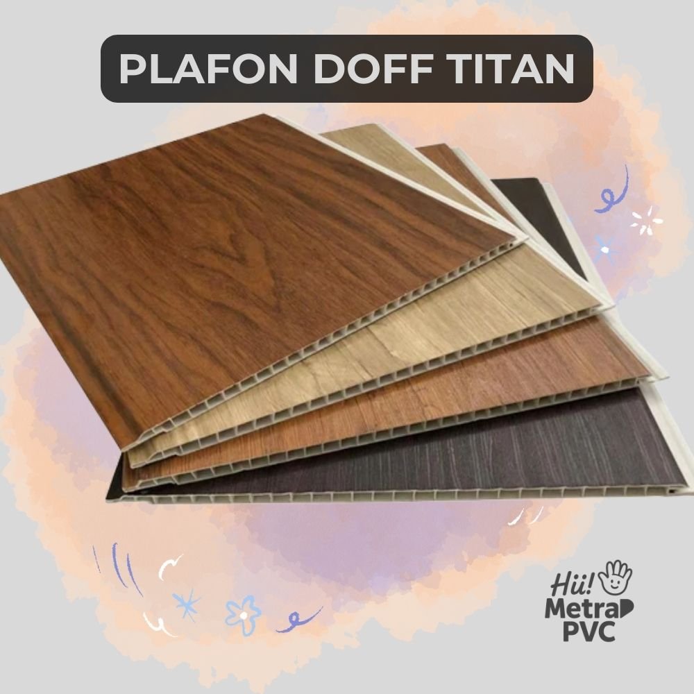 Plafon PVC Doff Titan - Mitra PVC | MetraPVC | Toko Plafon PVC ...