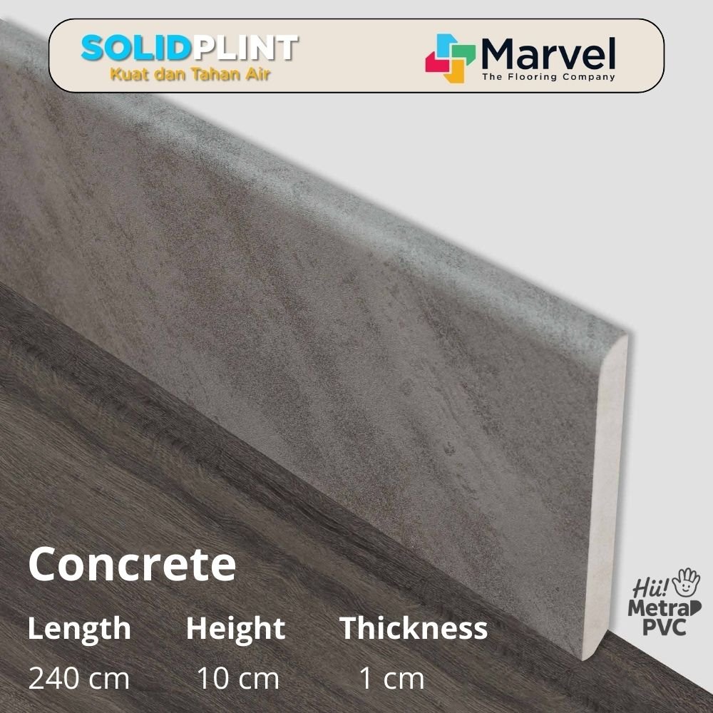 Solid Plint Marvel - Mitra PVC | MetraPVC | Toko Plafon PVC | Pemasok ...