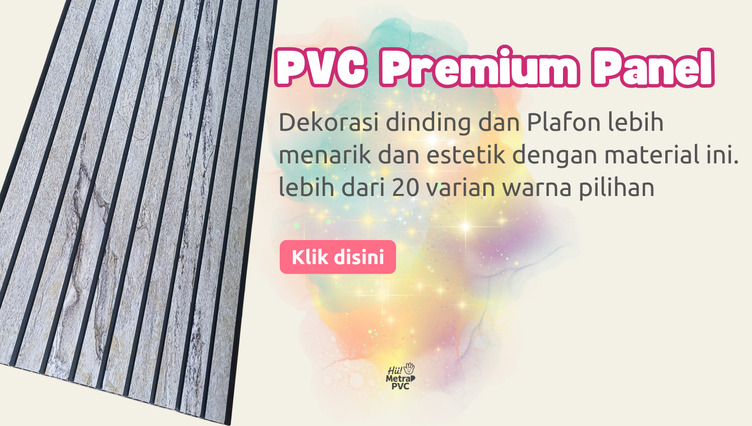 MetraPVC Lombok – Plafon PVC, Wallpanel, Lantai Vinyl di NTB
