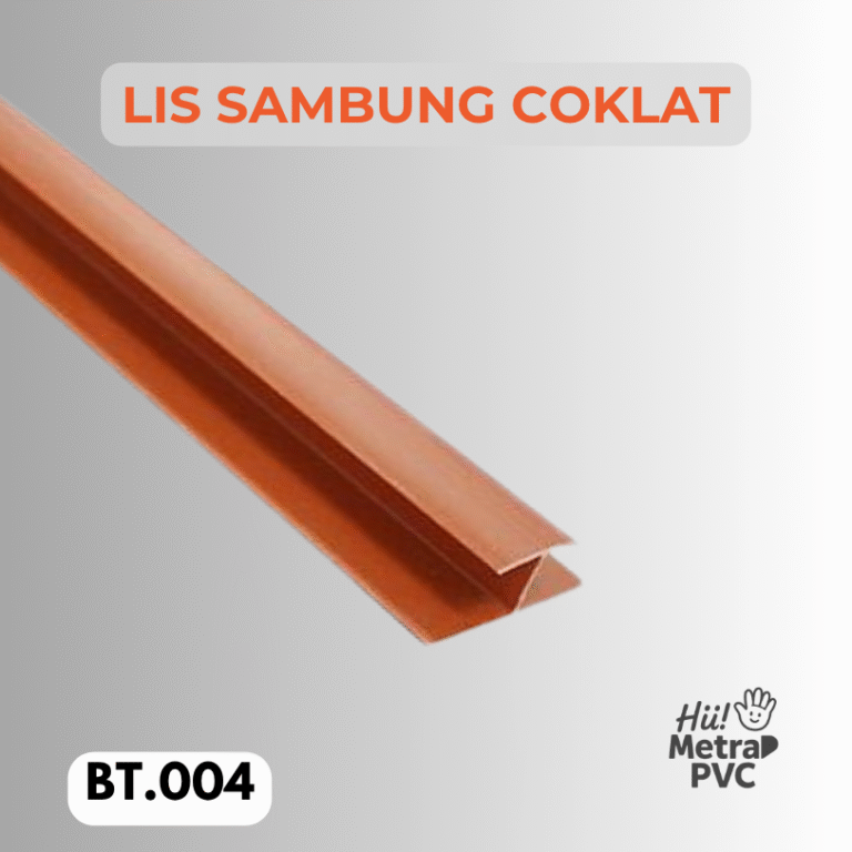 Lis Sambung Drop Tutup - MetraPVC Lombok – Plafon PVC, Wallpanel ...